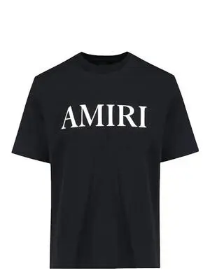 Amiri Core Logo Tee Shirt - Black/white