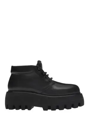 Alexander McQueen Platform Boots - Black