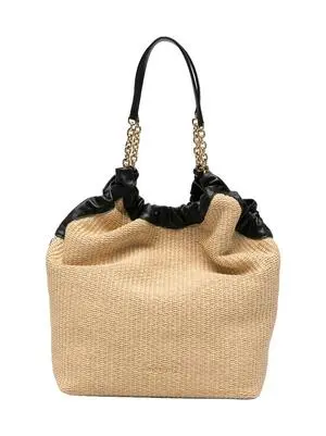 DEMELLIER DeMellier Miami Raffia Tote