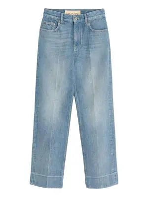 VALENTINO Chez Straight Jeans