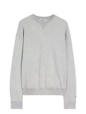 JIL SANDER Cotton Sweatshirt - Grey