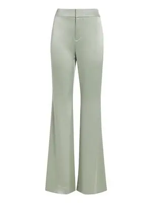 Alice + Olivia Deanna Flared Trousers - Green