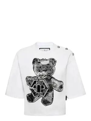 Philipp Plein 3d Teddy T-shirt - White