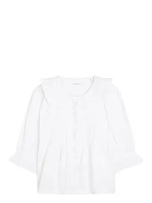 SKALL STUDIO Viola Embroidered Blouse - White