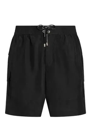 Dolce & Gabbana Cargo-pocket Swim Shorts - Black