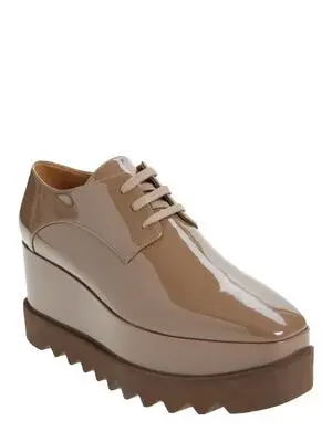 Stella McCartney Sneakelyse Platform Sneakers Caffelatte