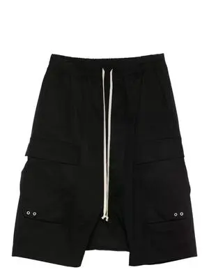 Rick Owens Cargo Pods Shorts - Black