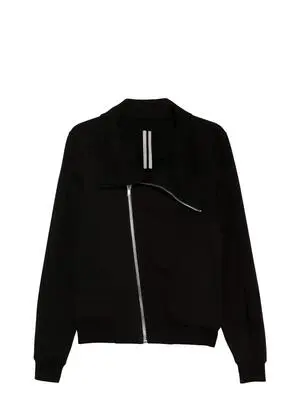 Rick Owens Bauhaus Zip-up Sweatshirt - Black
