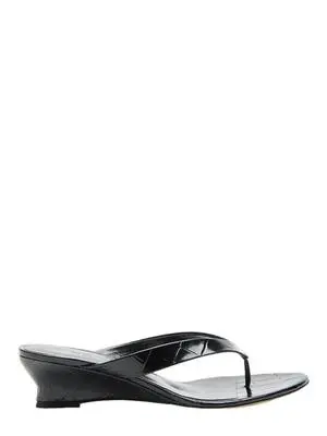 Le Monde Beryl Micro Wedge Thong - Black