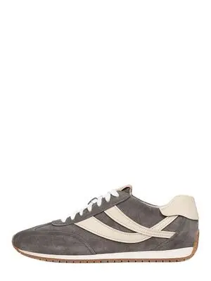 Vince Oasis Suede & Leather Runner Sneaker - Grey