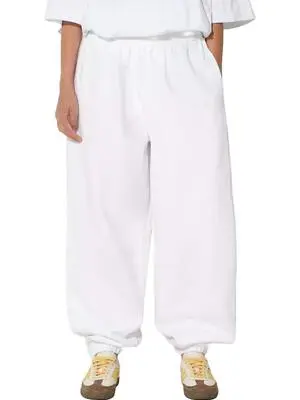 Vetements Elasticated Ankle Track Pants - White