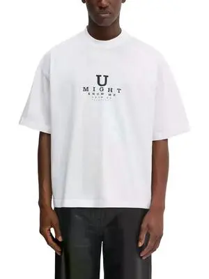 Vetements Text-print T-shirt - White