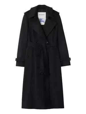 Burberry Double-breasted Trench Coat - Black