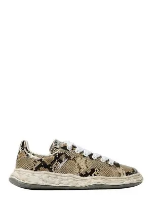 Mihara Yasuhiro Lace-up Sneakers - Beige