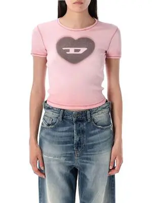 DIESEL T-Shirt Pink