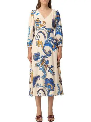 Etro Printed Midi Dress - Multicolor