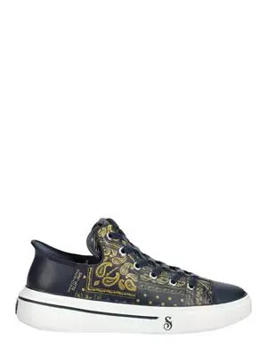 Sketchers X Snoop Dogg Paisley-print Sneakers - Blue