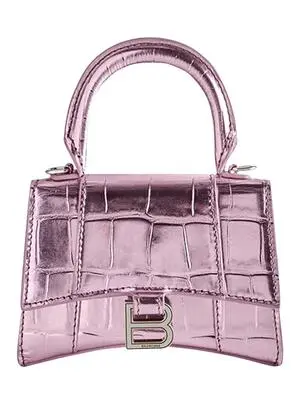 Balenciaga Hourglass Mini Handbag - Pink
