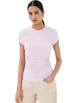 Isabel Marant Maelie Top - Faded Pink