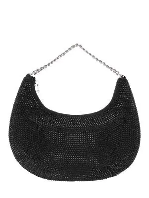 Nina Daryn Chain Top Handle Bag Black