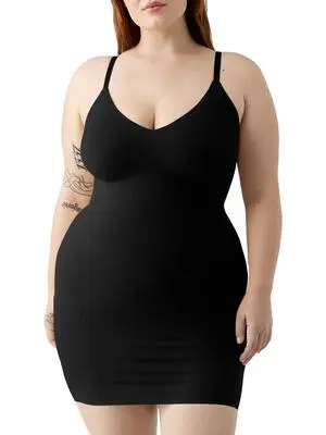TRUE & CO True Body Everyday Shaping Slip - Black
