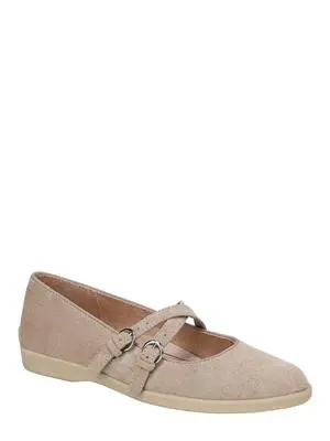 LIFESTRIDE Marnie Mary Jane Flat - Dover Light Tan