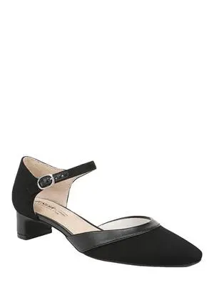 LIFESTRIDE Leighton Ankle Strap Pump - Black