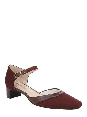LIFESTRIDE Leighton Ankle Strap Pump - California Wine