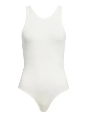 ALAÏA Rib Sleeveless Bodysuit