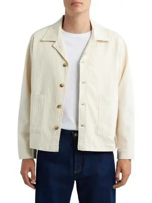 PERCIVAL Rocco Shirt Jacket - Ecru