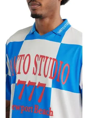SANTO STUDIO Soccer Jersey - Blue