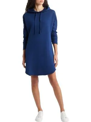 Frank & Eileen Mini James Hoodie Dress - Tide
