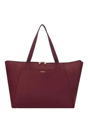Tumi Voyageur Packable Nylon Tote Wine