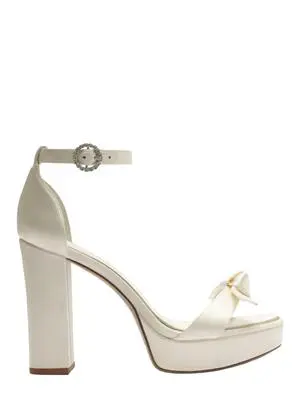 ALEXANDRE BIRMAN Clarita Platform Block-heel Sandals - Bianco