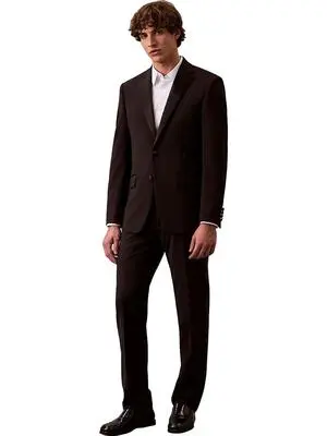 Calvin Klein Tuxedo Blazer - Black