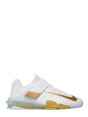 Nike Savaleos Athletic Sneakers - White/metallic Gold/wolf Grey