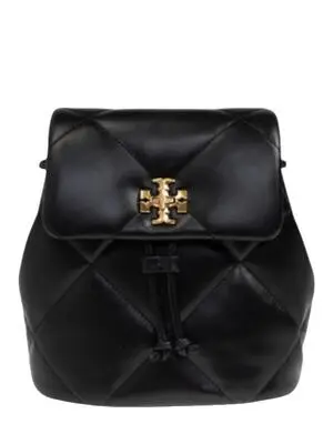 Tory Burch Kira Diamond Quilt Small Backpack - Black