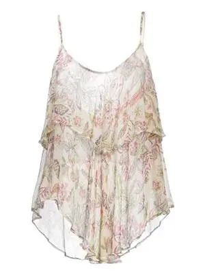 Blumarine Top In Viscose - White