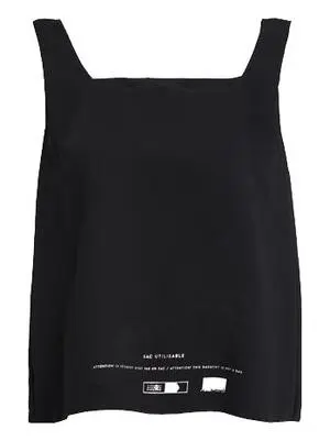 MAISON MARGIELA Crepe Top - Black