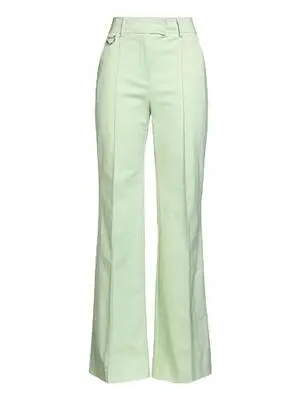 LIU •JO Flared Leg Trousers - Green