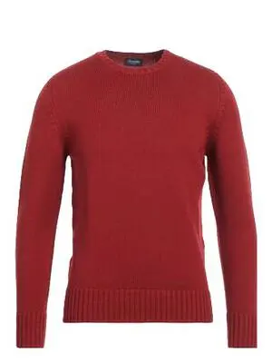 DRUMOHR DRUMOHR Merino Wool Crewneck Sweater Red