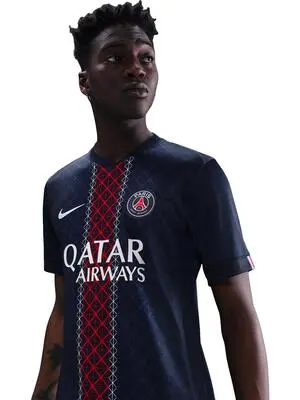 Nike Paris Saint-germain 2025/26 Stadium Home Dri-fit Soccer Replica Jersey - Blue