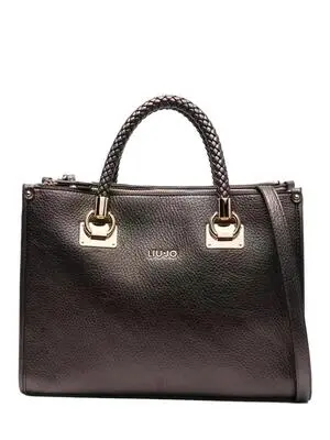 Liu Jo Braided-handle Tote Bag - Brown
