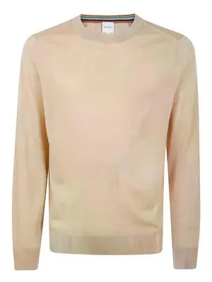 Paul Smith Merino-wool Crewneck Sweater - Neutrals