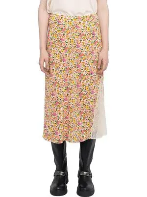 Zadig&Voltaire Jayla Soft Summer Skirt - Ecru