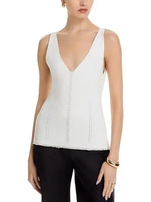 Kobi Halperin Finley Sweater Tank Ivory