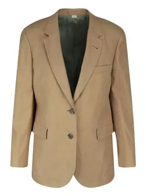 Gucci Single-breasted Blazer - Beige