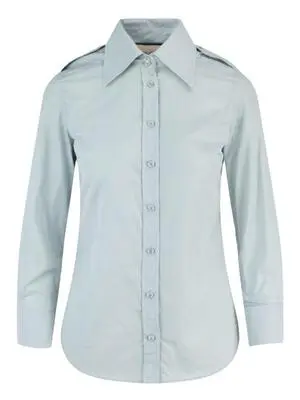 GUCCI Fine Cotton Poplin Shirt