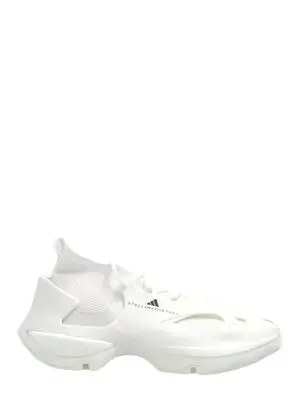 Adidas By Stella McCartney Sock-style Mesh Sneakers - White