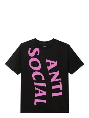 ANTI SOCIAL SOCIAL CLUB Vertical Horizon Tee - Black